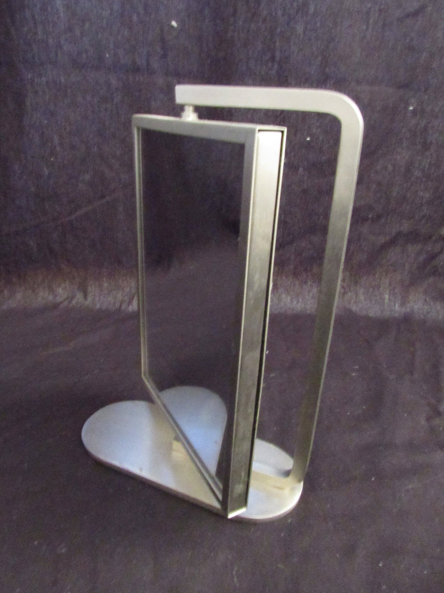 Vintage Spinning Mirror On Stand One Sided Mirror and Photo Frame In O ...
