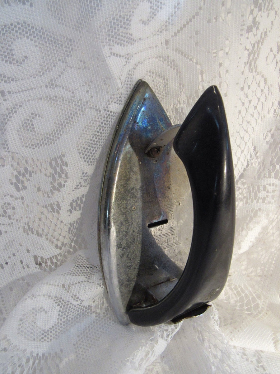 Vintage Electric Iron Upcycle Project Movie Prop General Electric Laun ...